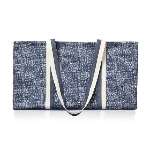 thirty-one | Bags | Thirty One Large Utility Tote In Storm Blue With ...